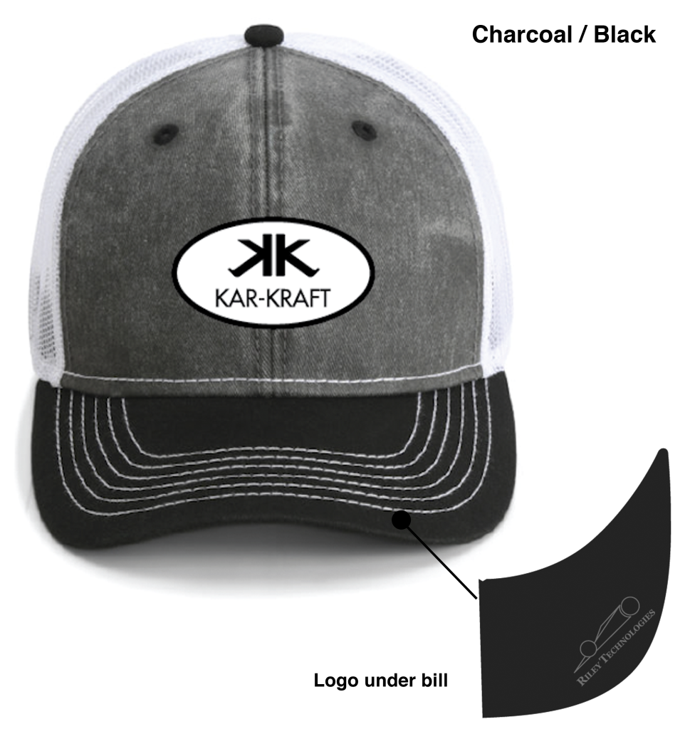 Kar-Kraft Hat - Pigment Washed Trucker Style - Riley MkIV